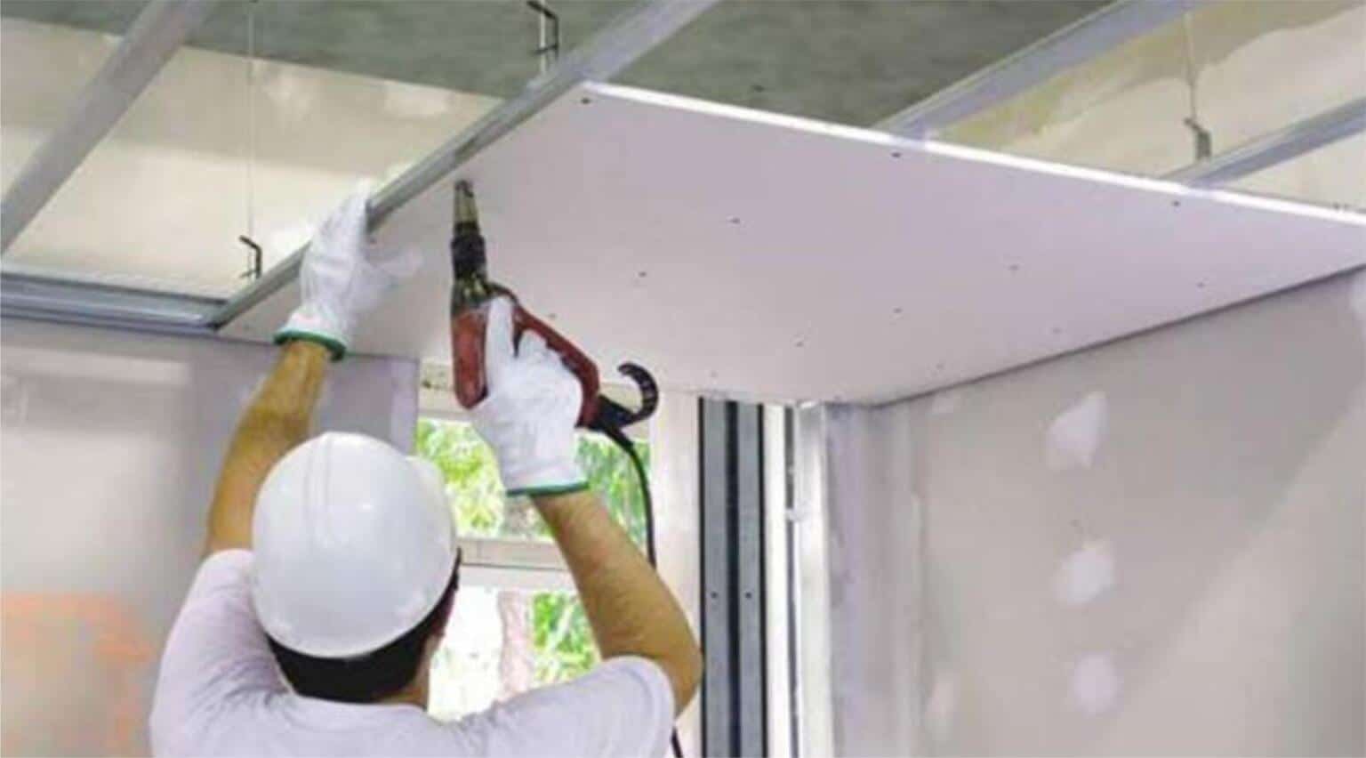 FORRO DE GESSO REBAIXADO EM DRYWALL – Cajomar Decorações